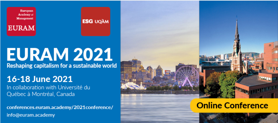 European Academy of Management 2021 Conference – FINDER